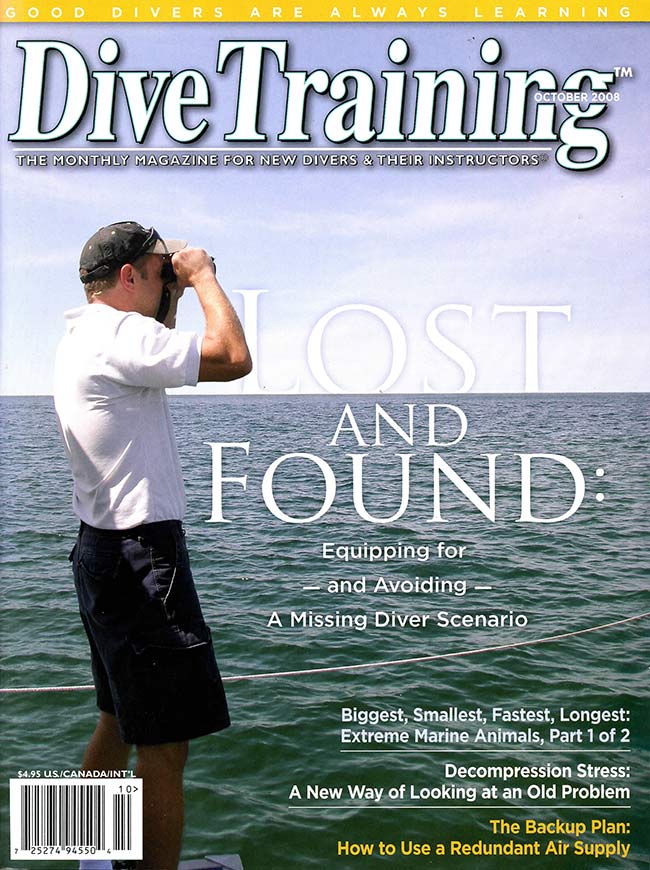 October 2008 - Dive Training Magazine | Scuba Diving Skills, Gear ...